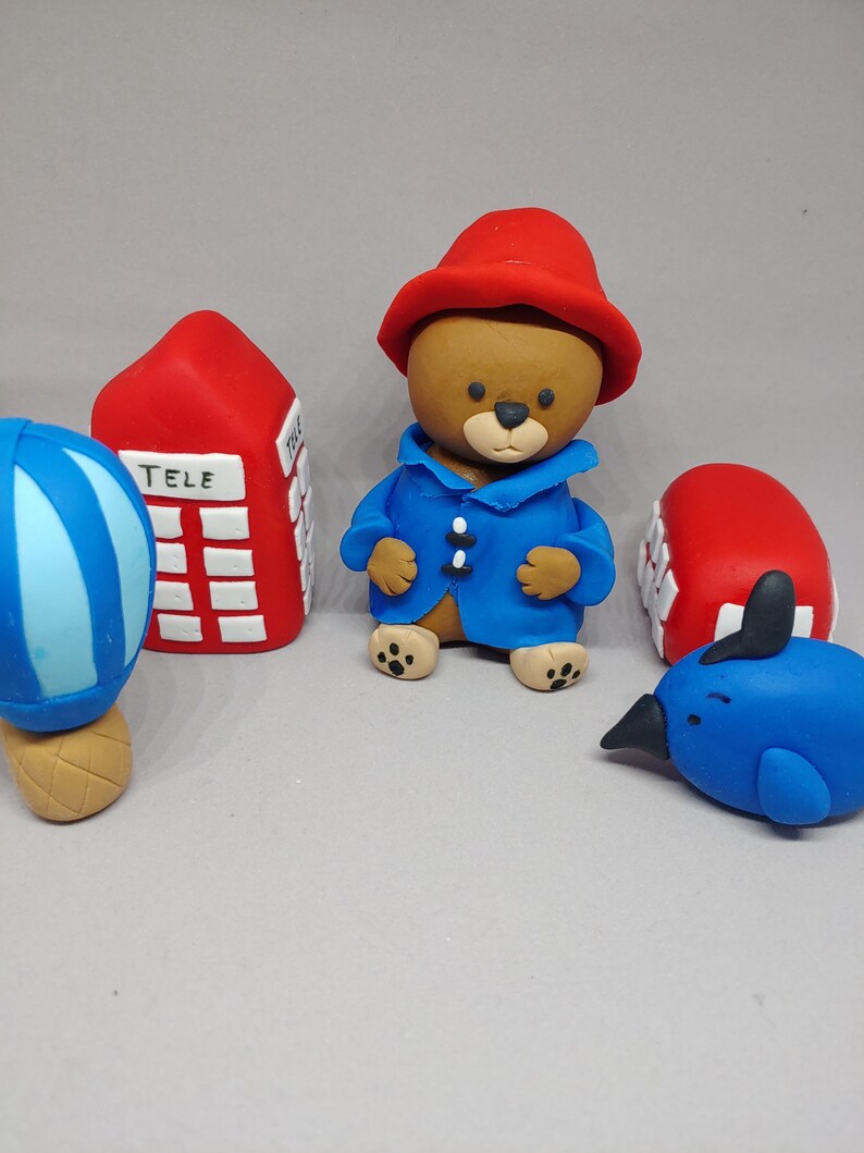 Paddington Bear Replica Cake Topper - Etsy