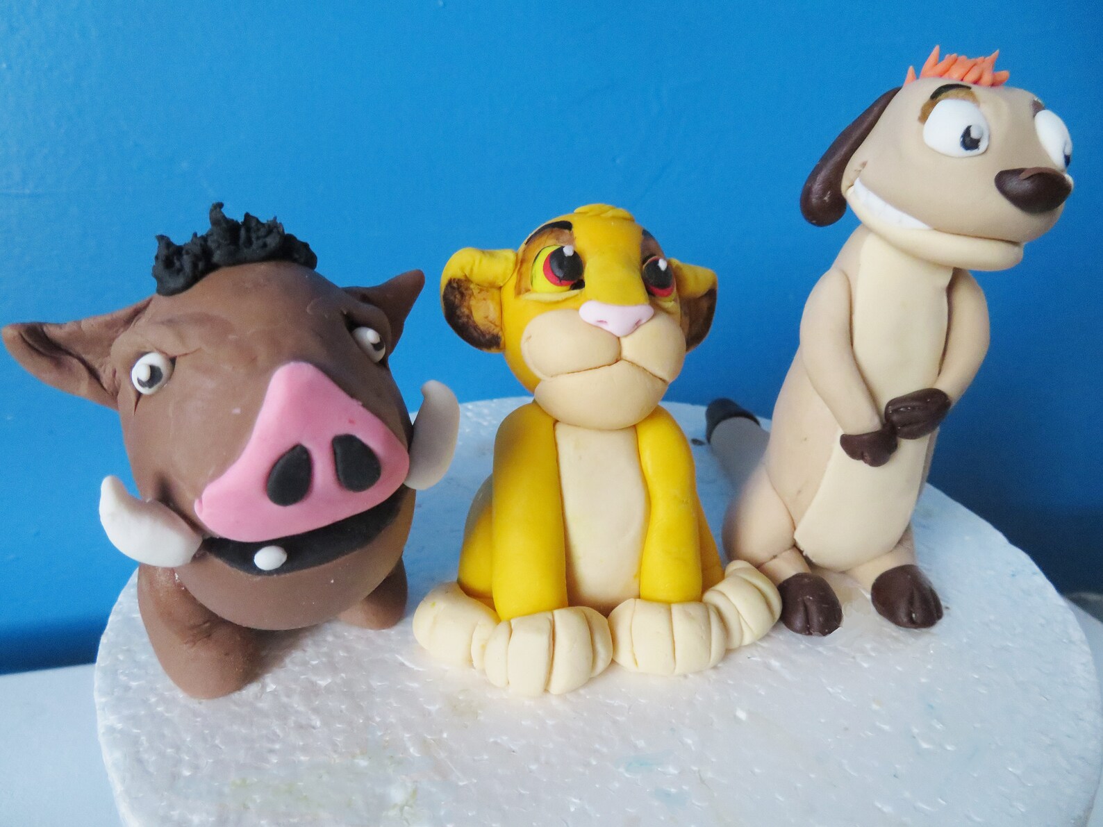 Lion King Cake Toppers Simbatimon & Pumba Birthday Party | Etsy