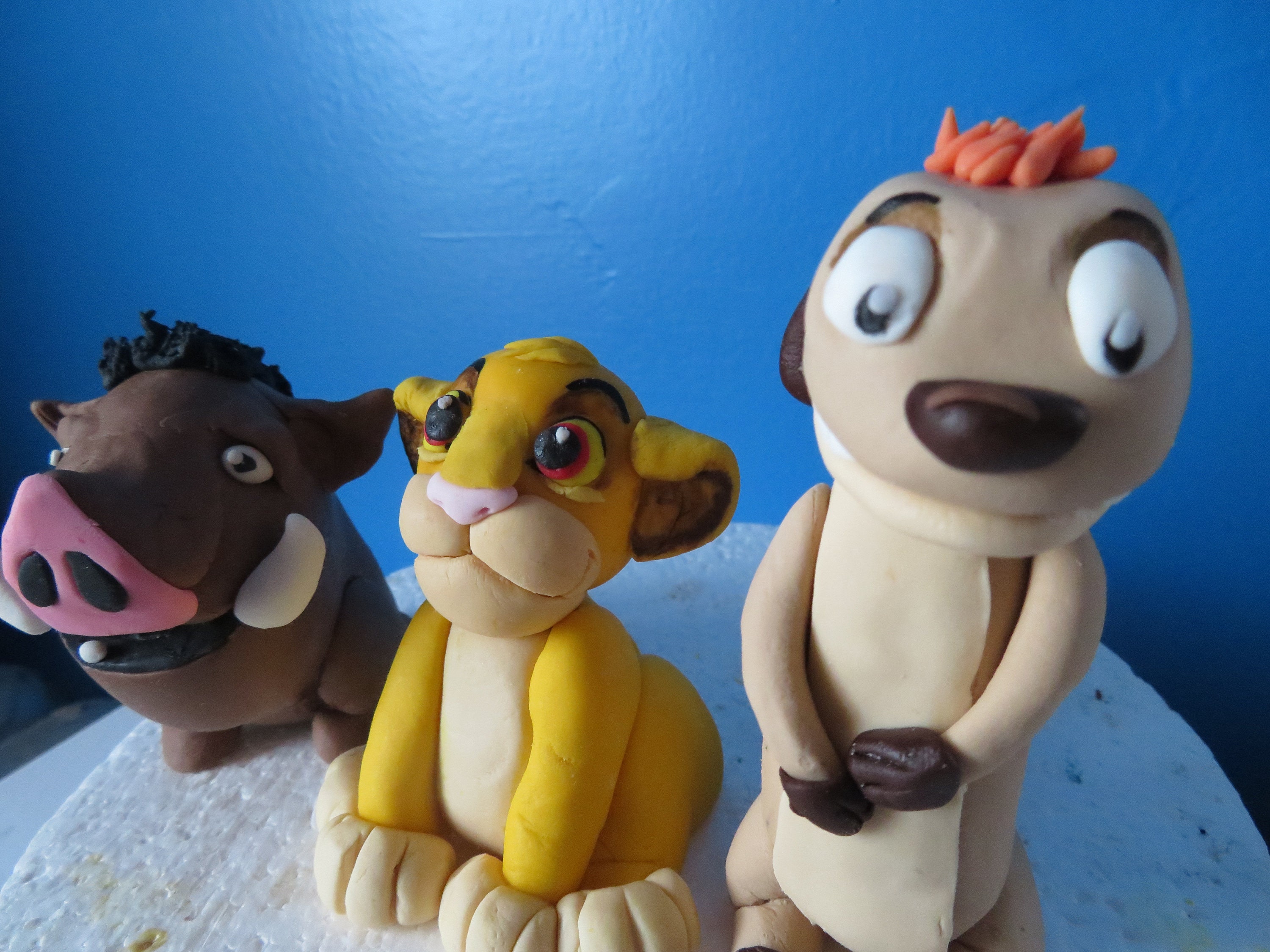 Lion King Cake Toppers Simbatimon & Pumba Birthday Party | Etsy