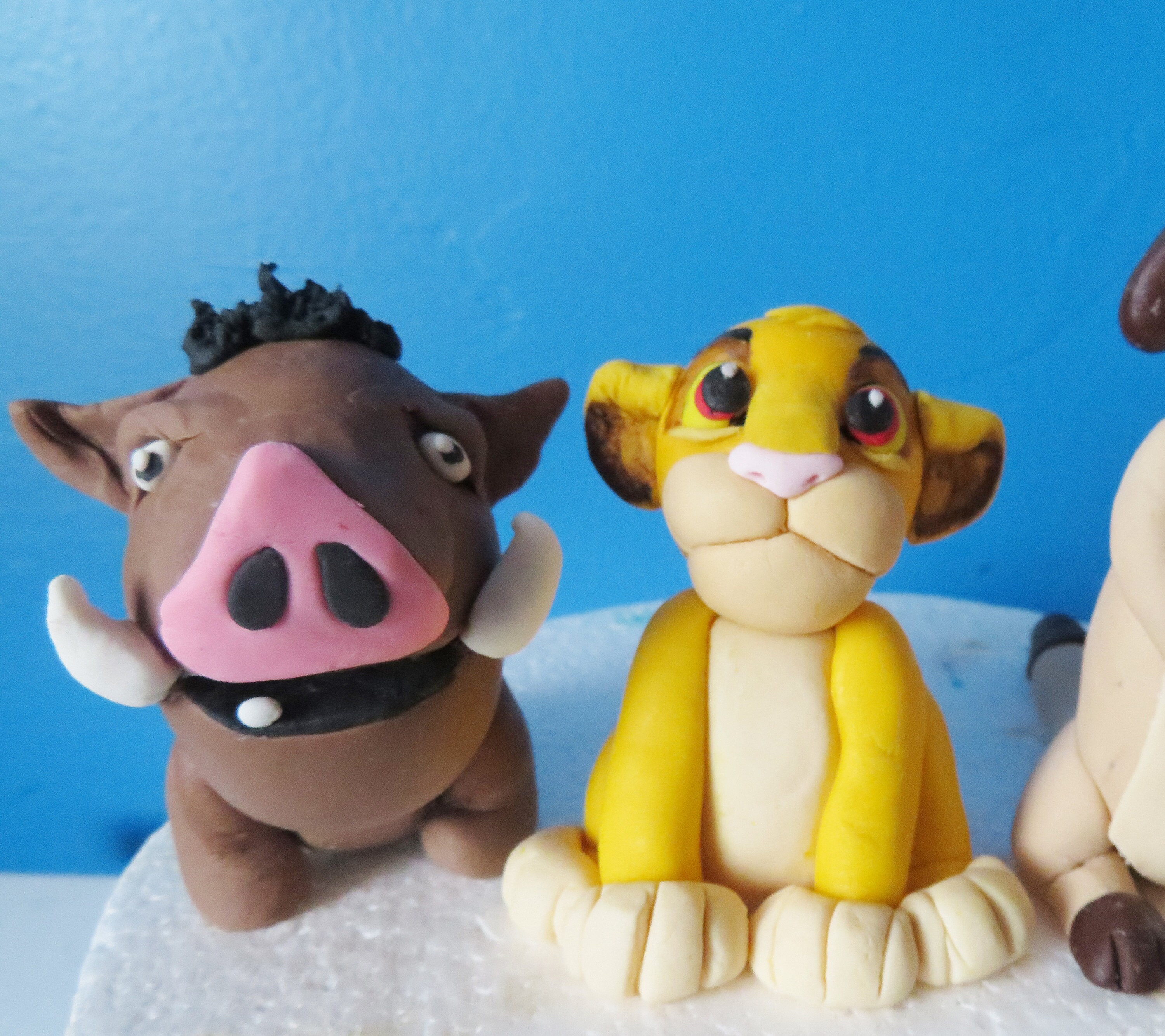 Lion King Cake Toppers Simbatimon & Pumba Birthday Party | Etsy