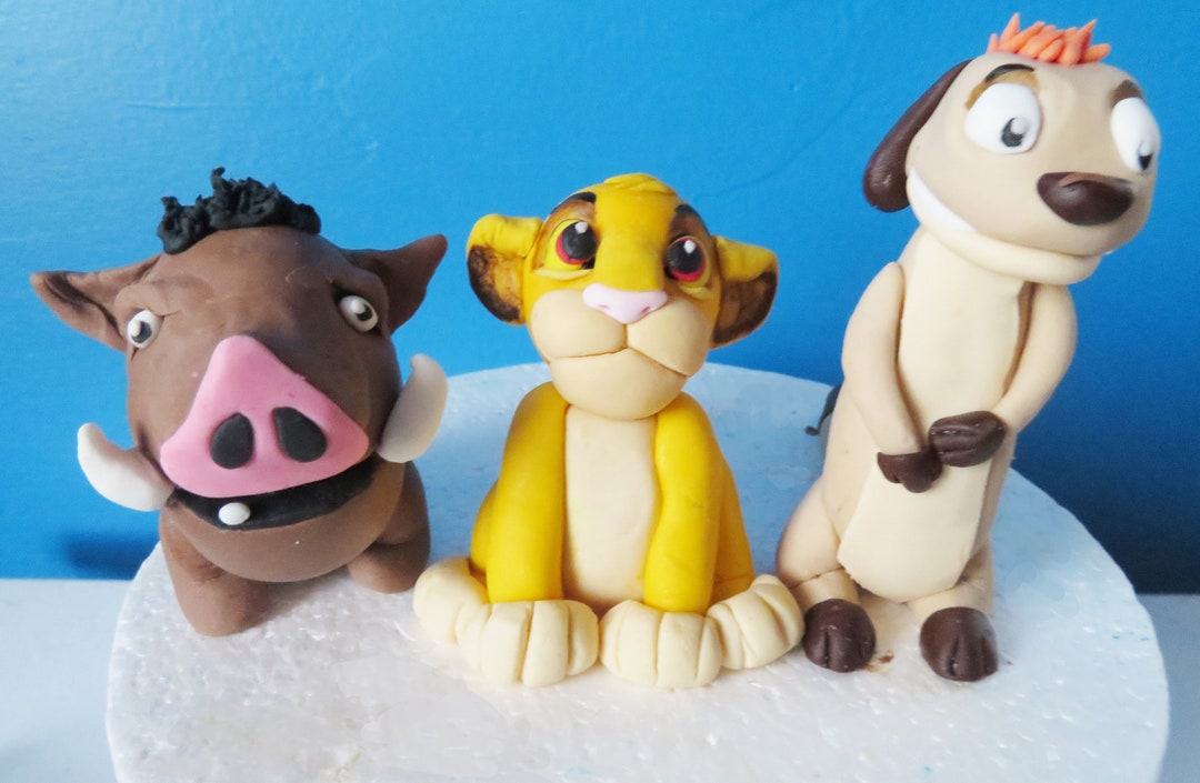 Lion King Cake Toppers, Simba,timon & Pumba Birthday Party Theme - Etsy