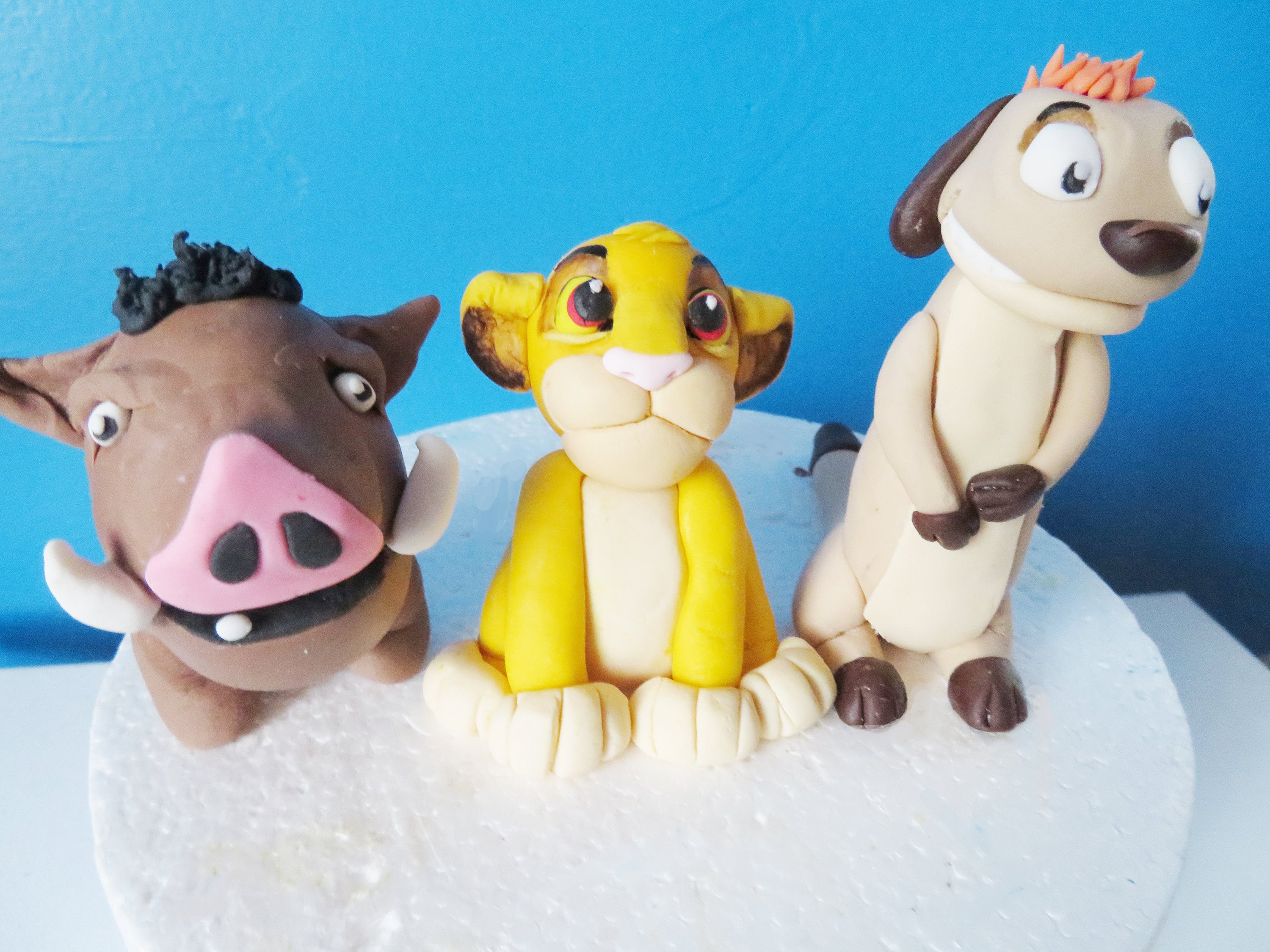 Lion King Cake Toppers Simbatimon & Pumba Birthday Party | Etsy