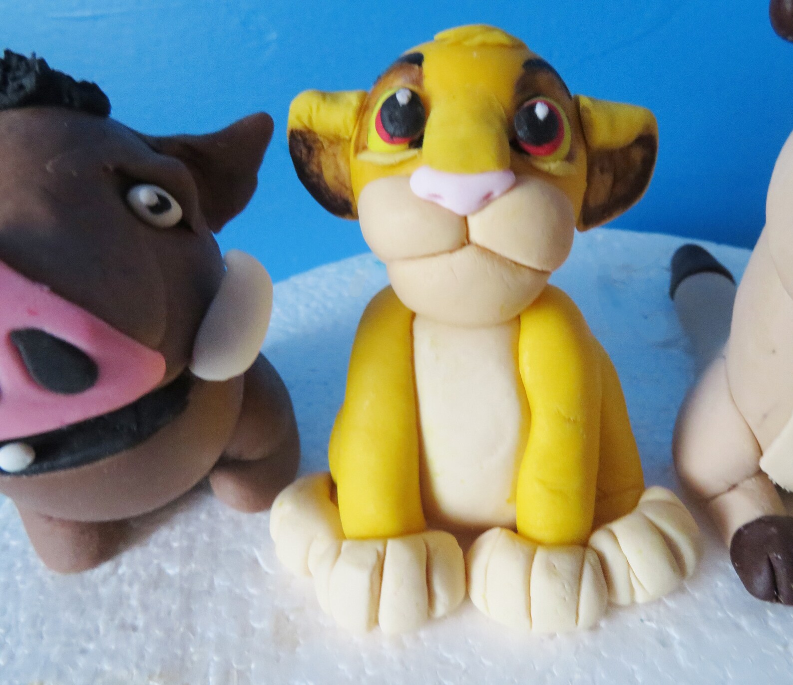 Lion King Cake Toppers Simbatimon & Pumba Birthday Party | Etsy