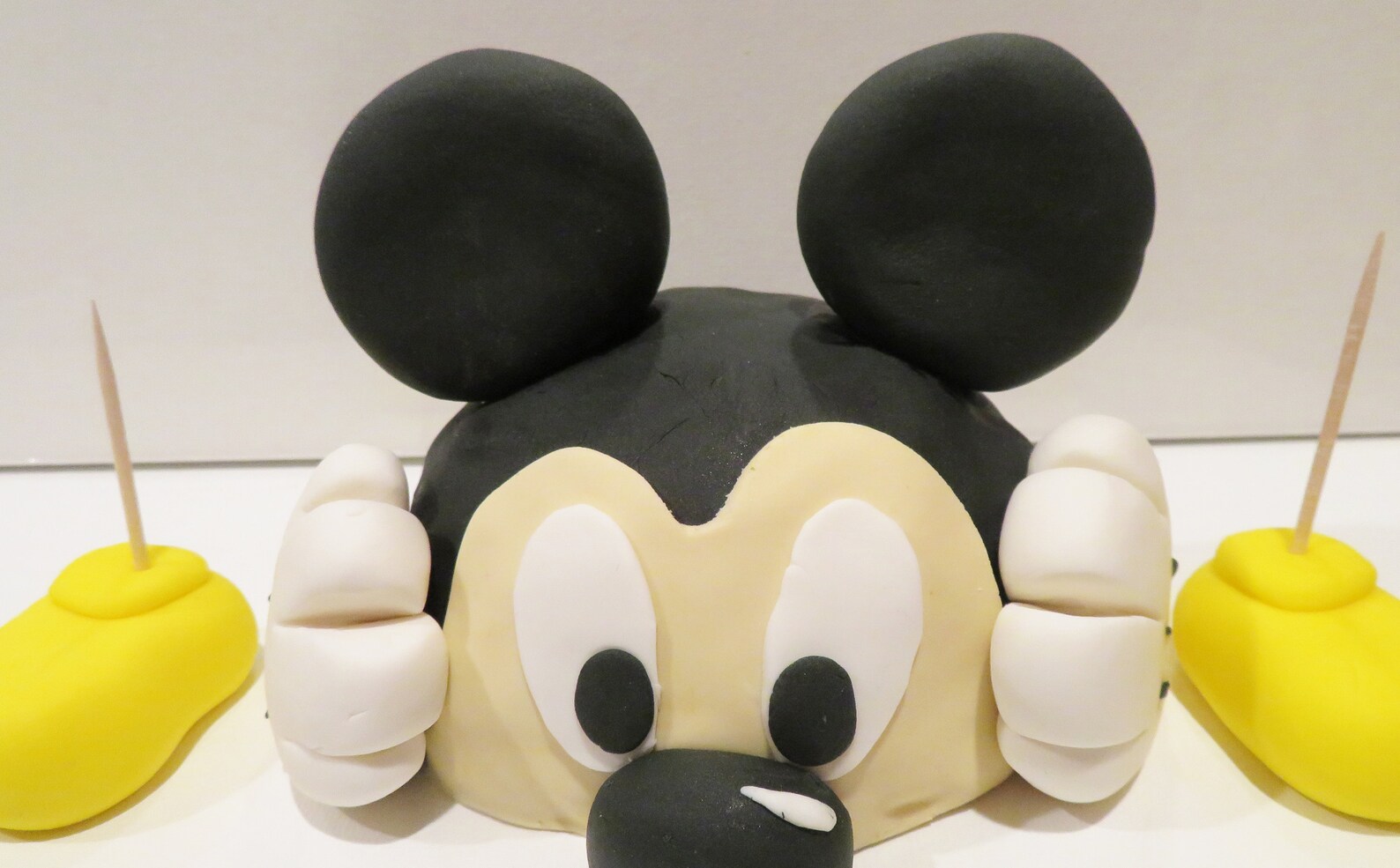 Mickey Cake Topper. Comes With Mickey's Head Hands and | Etsy