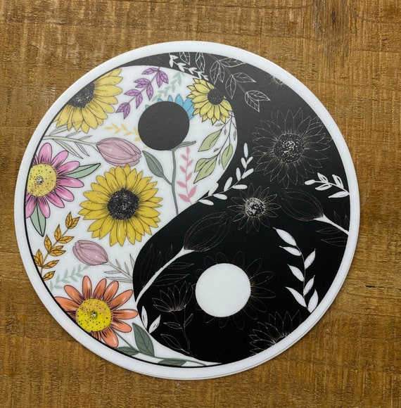 Watercolor Peace Sign Yin Yang Tattoo Yin And Yang | Niji Creative
