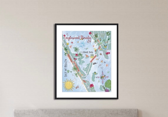 Englewood Florida Road Map
