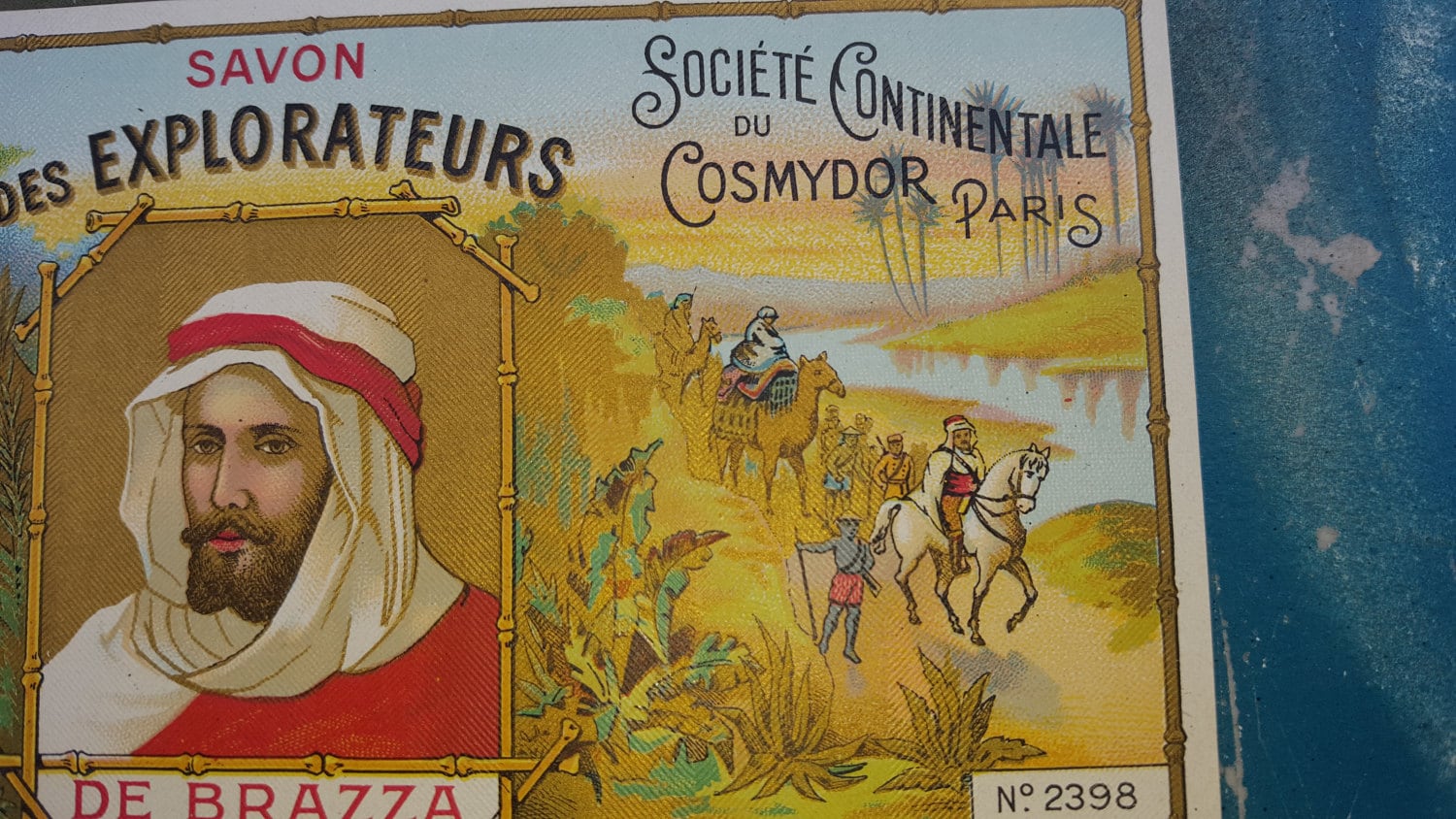 Antique Label, French Soap Label, Vintage Soap Label, 1910 Label ...