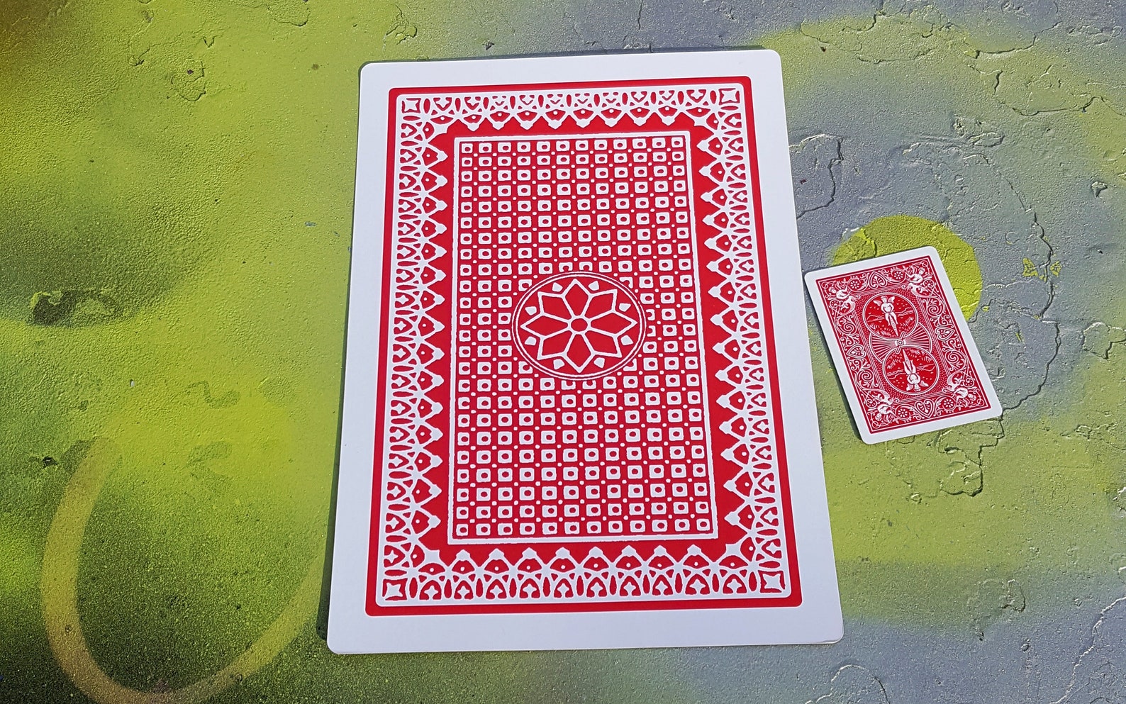 Giant Playing Cards: Bar Decor, Game Room, Wedding Table Markers - Etsy