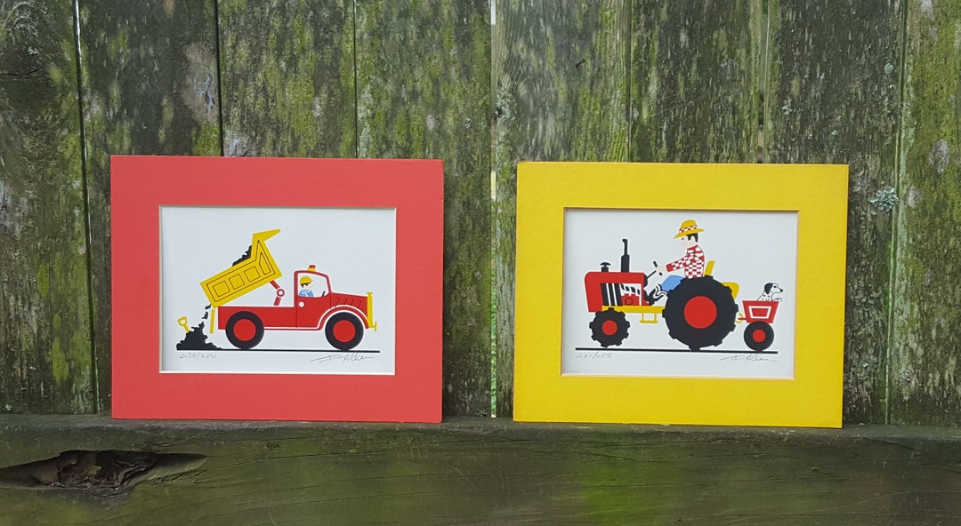 Original Signed Prints Frederick E. Allen Print Art for - Etsy