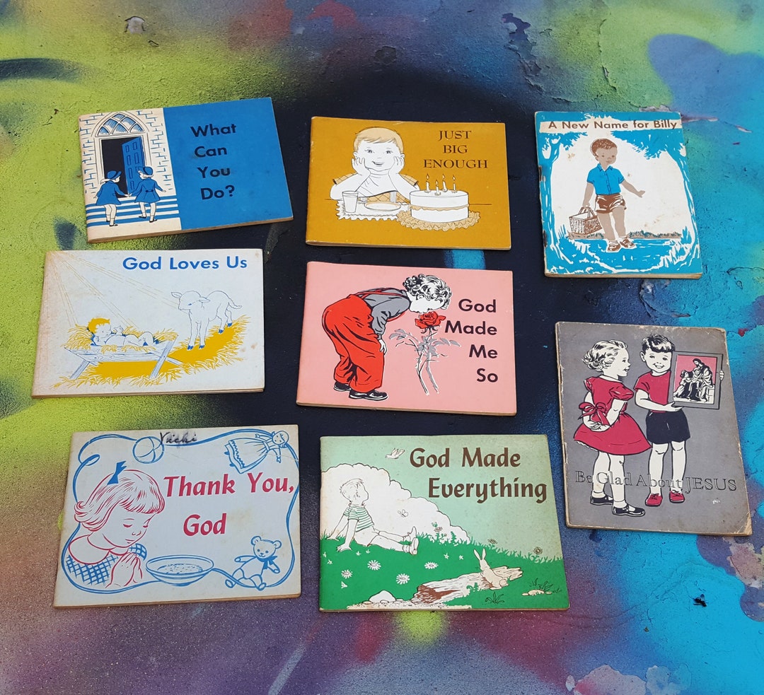 1950s Children's Religious Booklets: Baptist Board of Education - Etsy