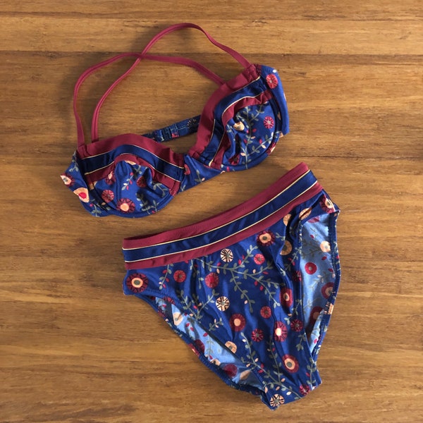 High Cut Leg Bikini - Etsy