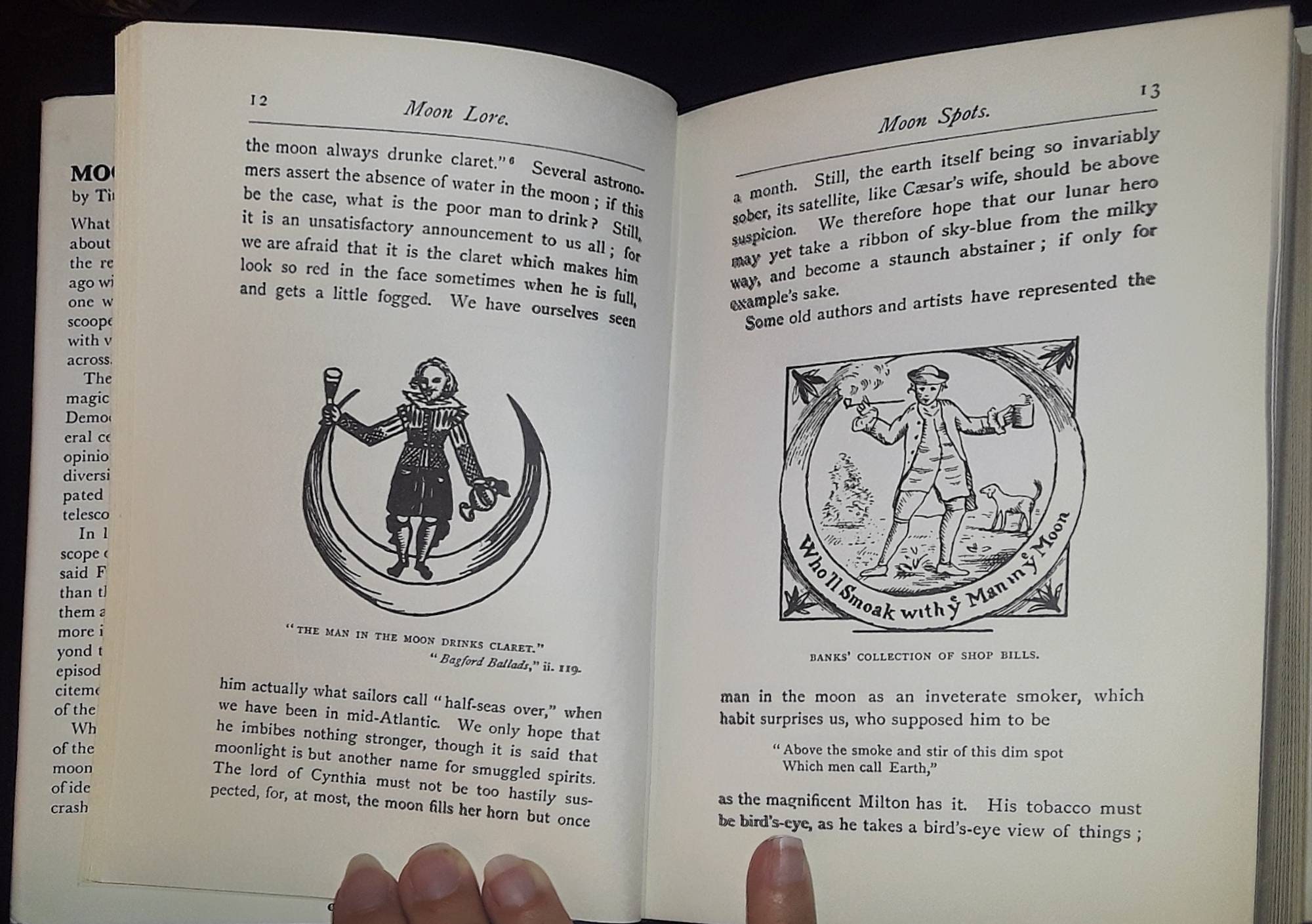 Moon Lore1970 Occult Book Lunar Myths & Folklore 296 pages | Etsy