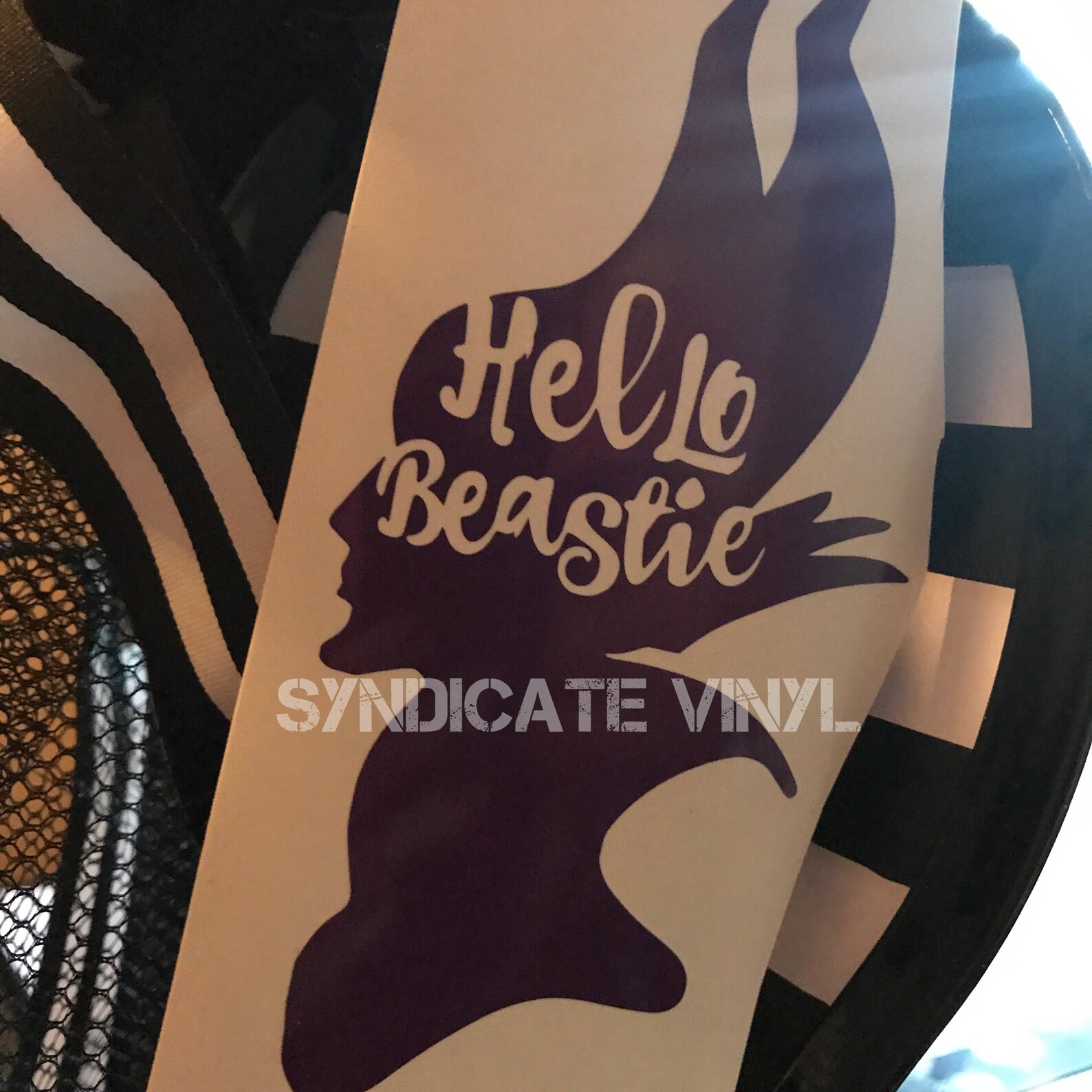 Hello Beastie Sleeping Beauty Maleficent Decal for Mug Water - Etsy