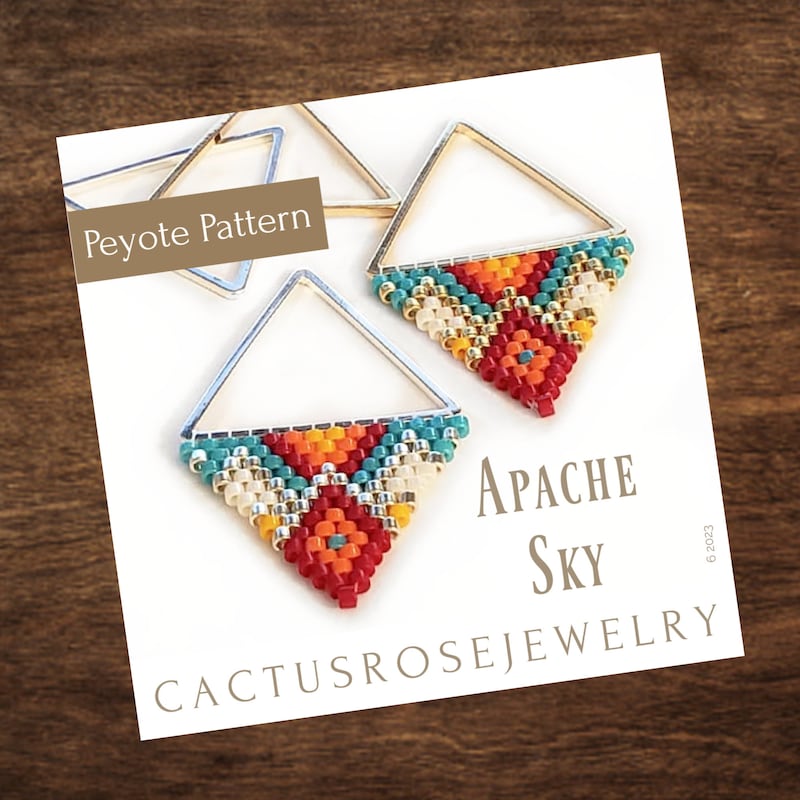 Peyote Triangle Tutorial - Etsy