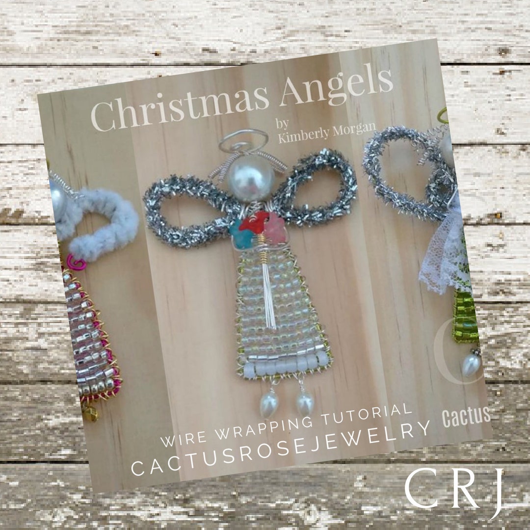Christmas Angels Wire Wrapping Tutorial PDF Includes Step by Step ...