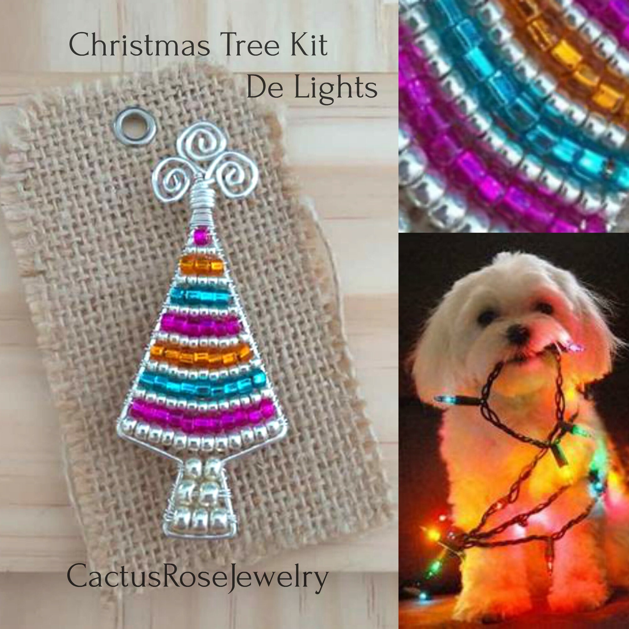 Wire Wrapping Christmas Tree kit...Christmas | Etsy