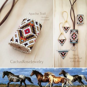 Apache Trail 15x30 Wood Bead Pattern Odd Count/even Count My Easy Way ...