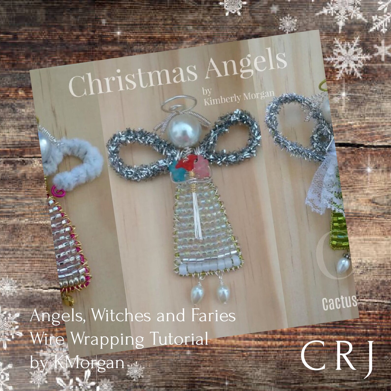 Christmas Angels Wire Wrapping Tutorial PDF includes Step by | Etsy