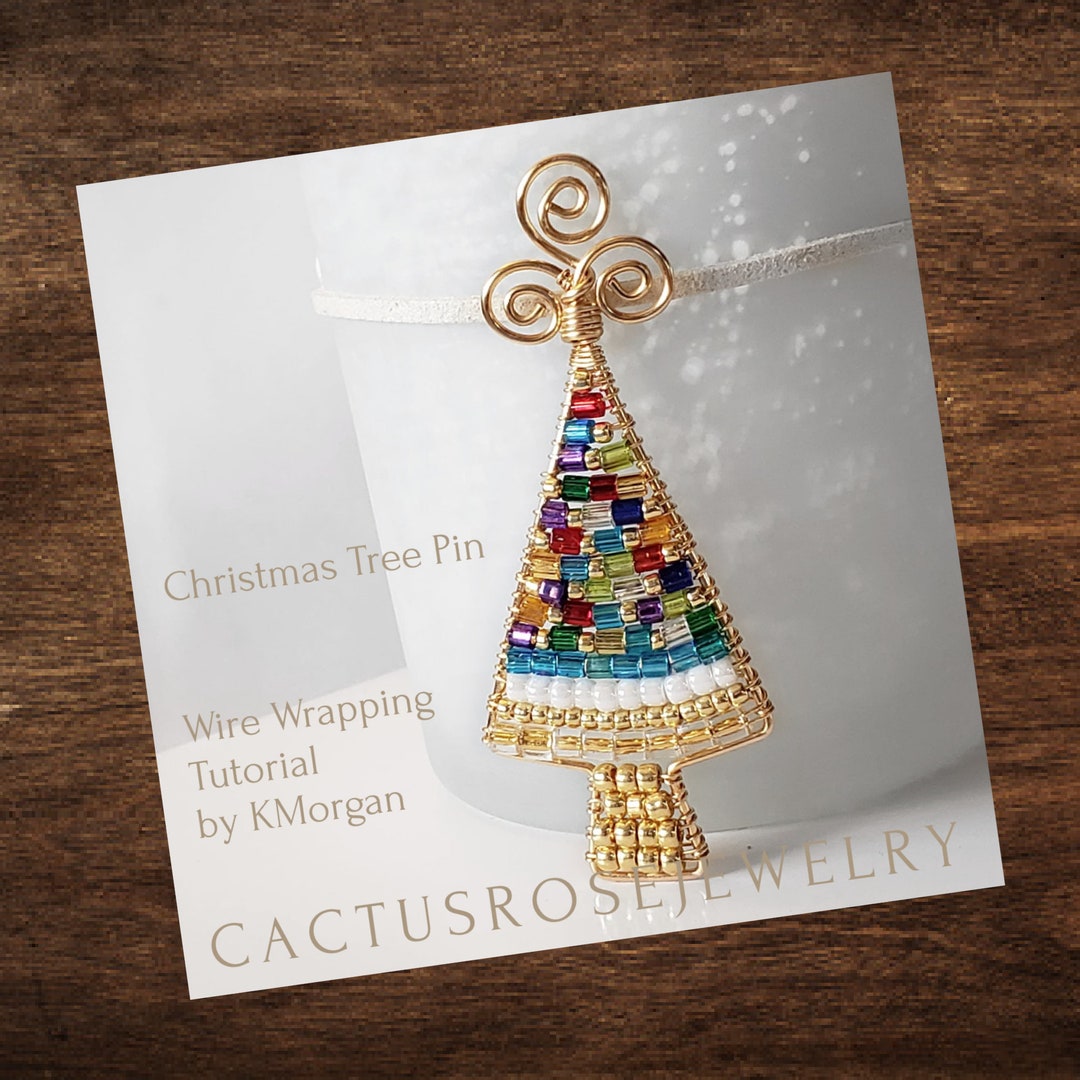 The Christmas Tree Pin Tutorial, Step by Step Instructions and ...