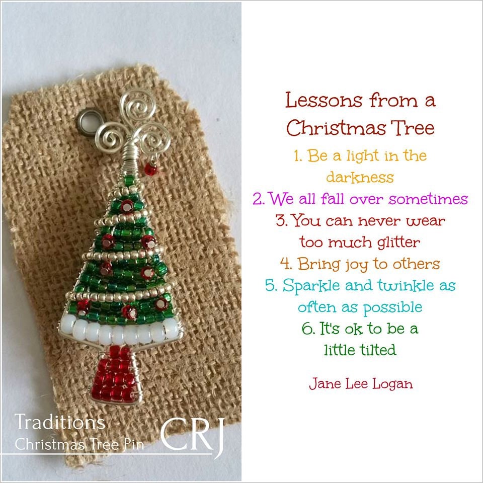 The Christmas Tree Pin Tutorial, Step by Step Instructions and ...