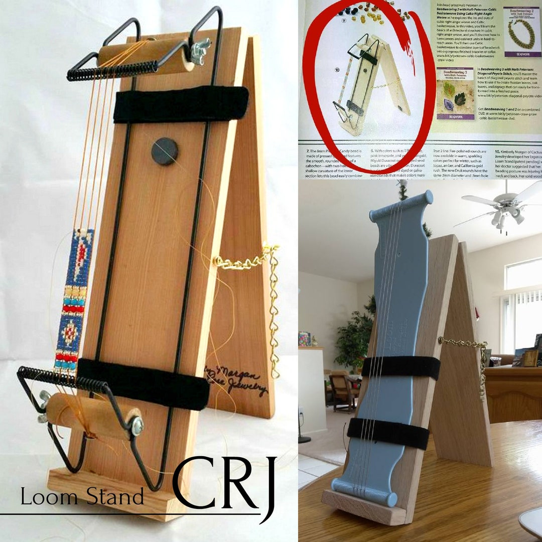 Ergonomic Wood Loom Stand for That Little Wire Loom We All Have ...