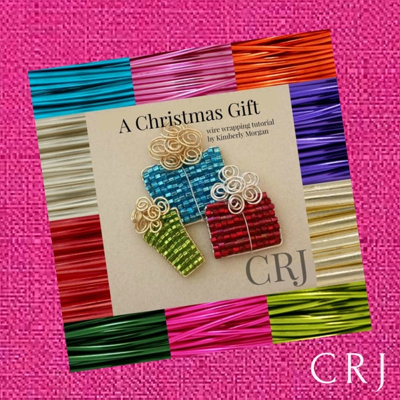 A Christmas Gift Wire Wrapping Tutorial Instant Downloading | Etsy