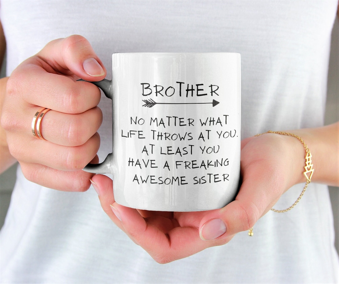 Brother Gifts Brother Mug Funny Brother Coffee Mug Brother - Etsy
