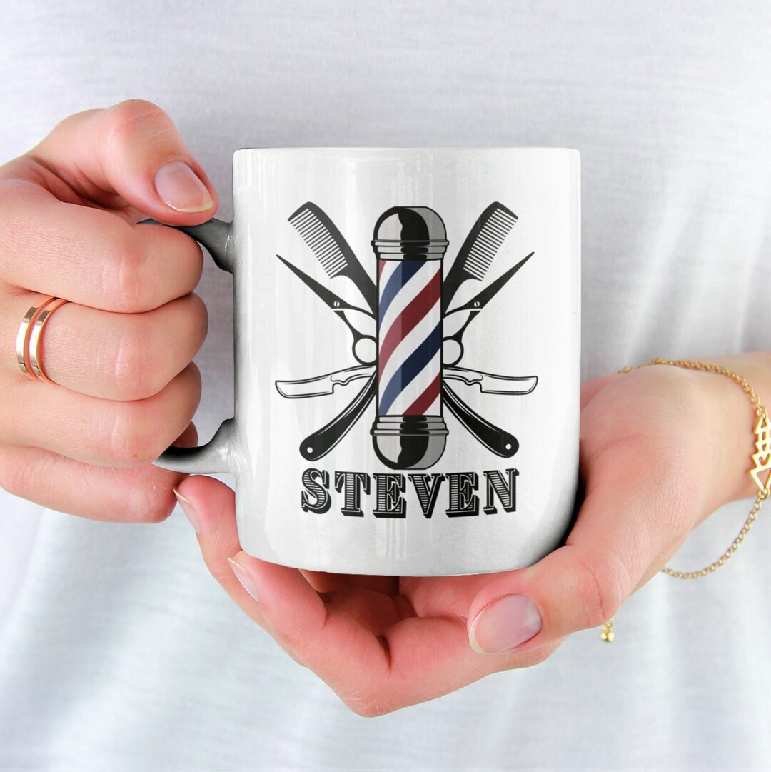 Personalized Barber Gift, Barber Mug, Hairdresser Gift, Hairdresser Mug ...