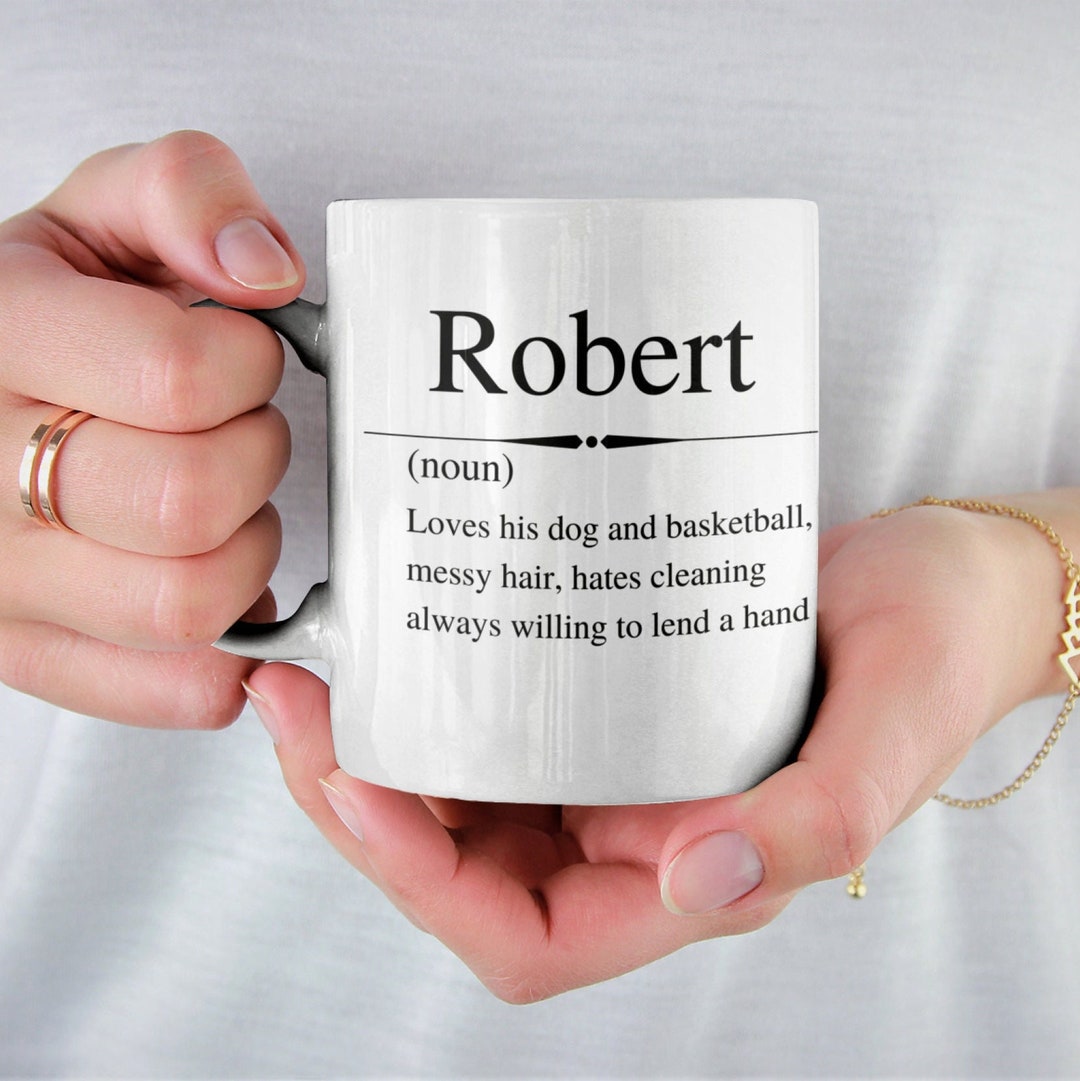 Personalized Name Coffee Mug With Custom Definition. Personalize It by ...