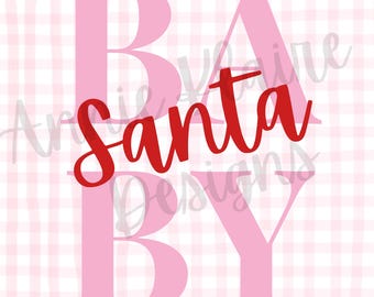 Santa Baby PNG, Santa PNG, Christmas Digital Download, Santa Baby PNG ...