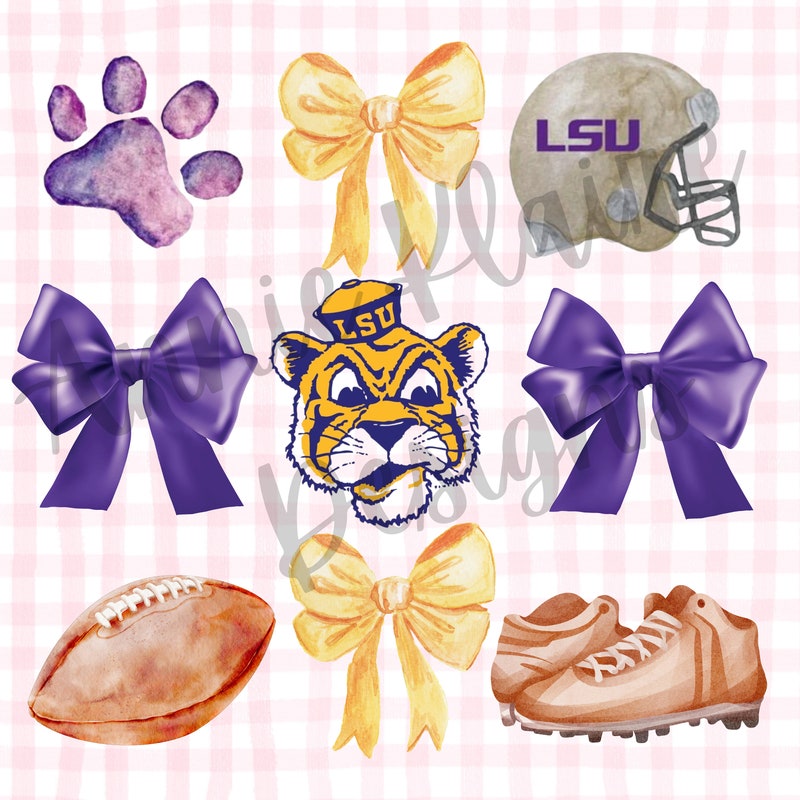 Lsu Svg - Etsy