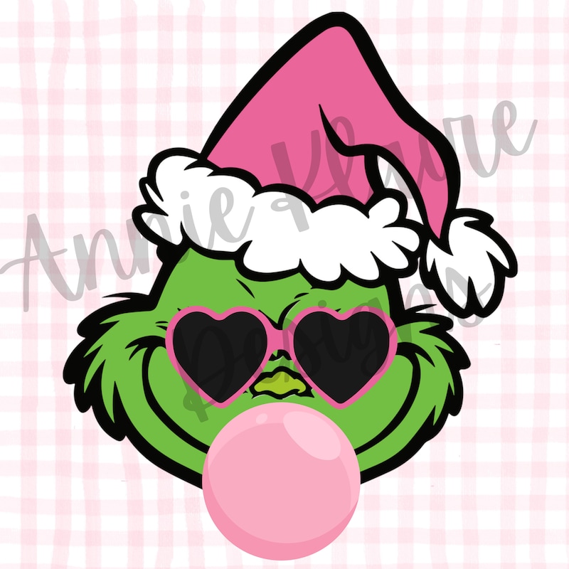 Preppy Grinch - Etsy