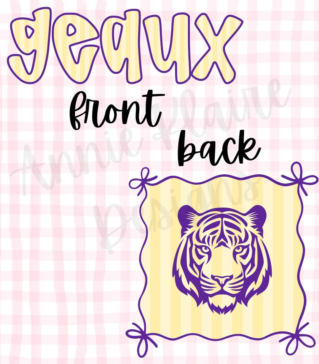 Tigers Png, Purple and Gold Png, Geaux Png, Louisiana, Lets Geaux Png ...
