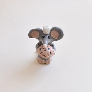 Miniature Ceramic Ratatouille Chef Rat, Kitchen Buddy, Fairy Garden ...