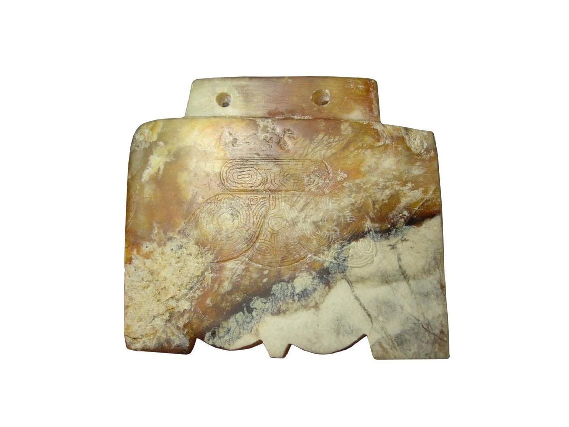 Rare and Unusual Neolithic Period 'liangzhu Culture' Hat-form Jade ...