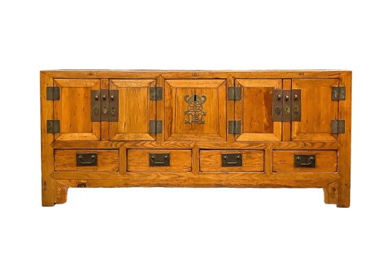 Antique Chinese Northern Country-style Kang Chest Low Console - Etsy