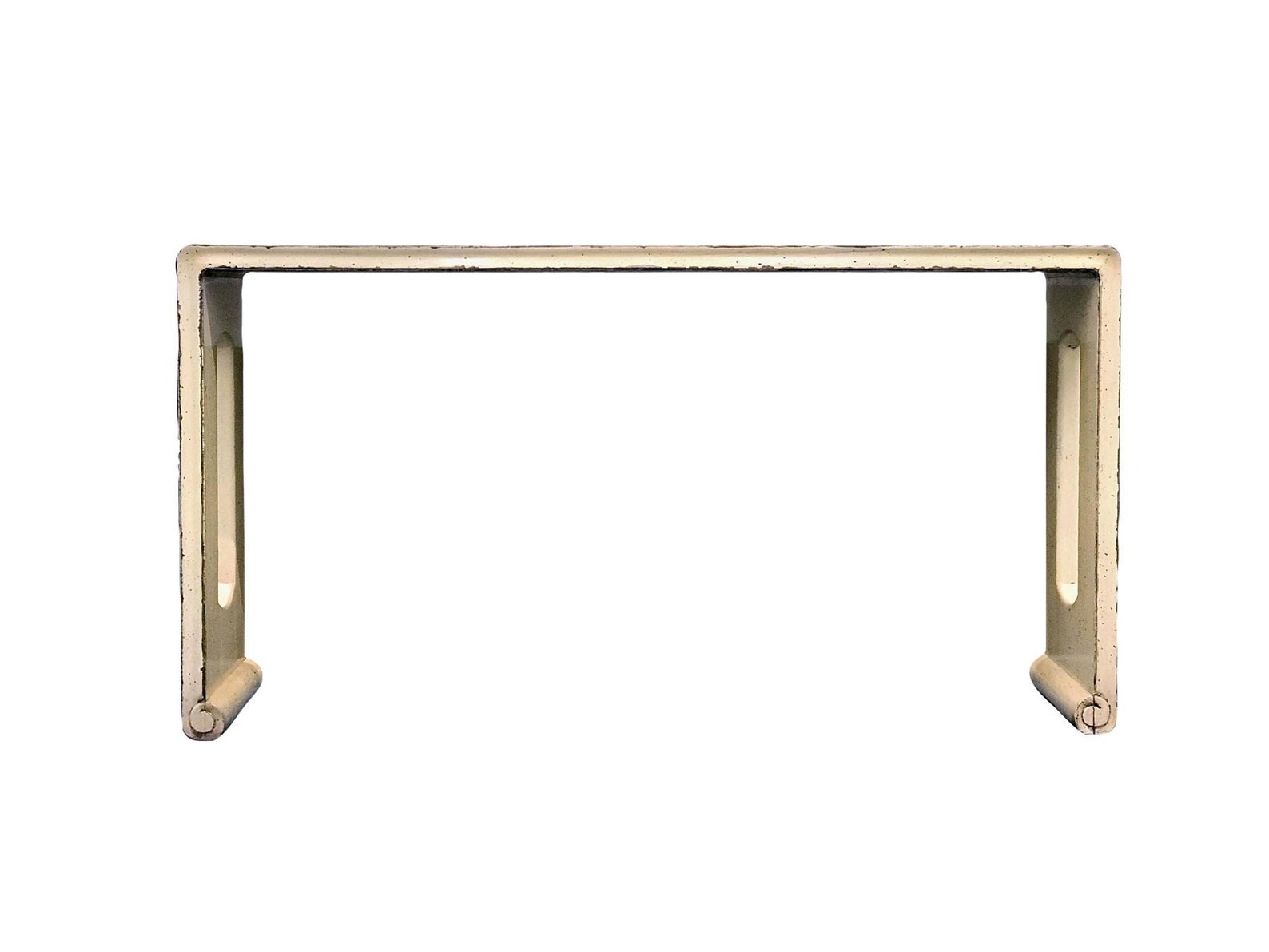 Large Vintage Ming-style Chinese Distressed Enamel Lacquer Qin Table ...