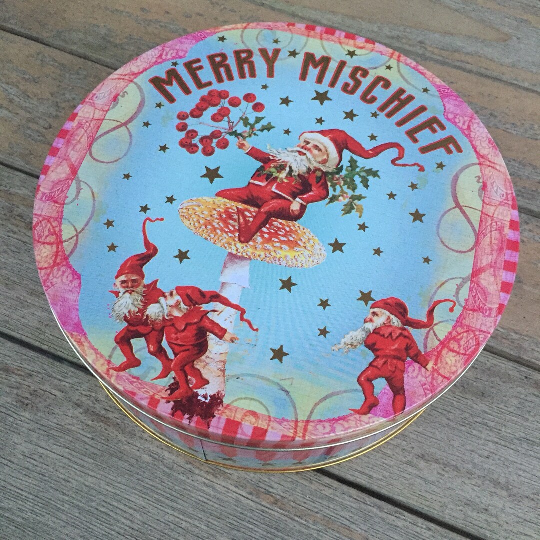 Christmas Gift Set medium // Merry Mischief Christmas Tin - Etsy