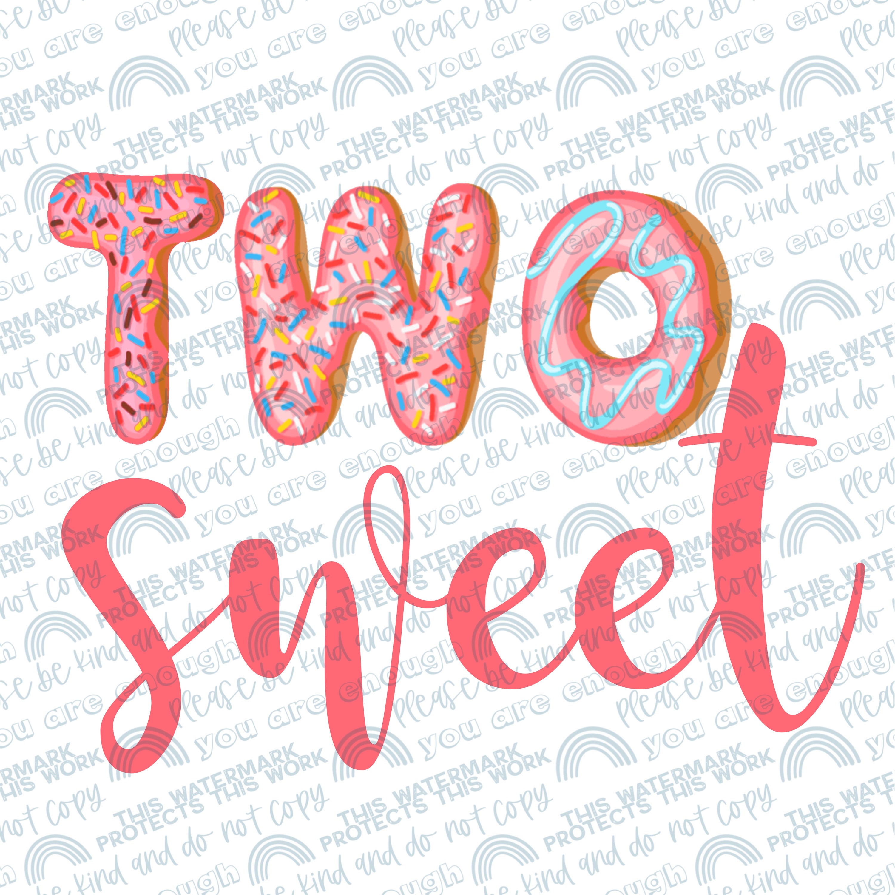 Two Sweet Png - Etsy