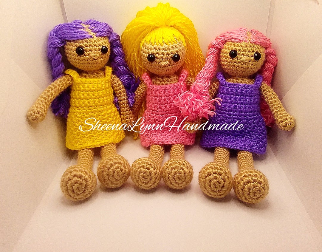 Crochet Doll Pattern, Crochet Doll, Crochet Doll Pdf, Doll - Etsy
