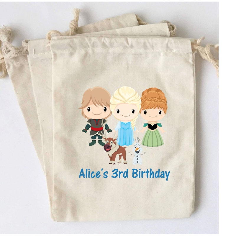 Frozen Elsa Party Bag - Etsy