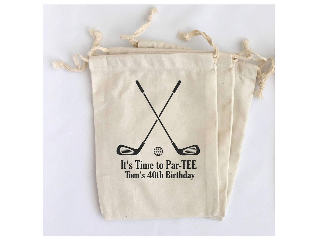 Golf Favor Bags Sports Party Favors Golf Favors Golf Tournament Favor ...