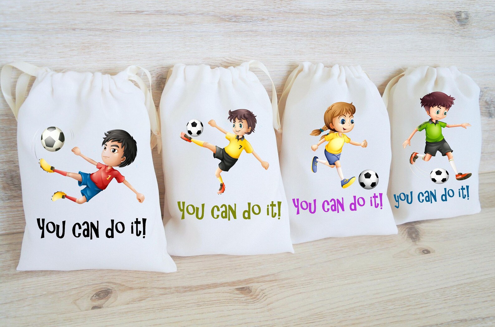 Soccer Favor Bags Soccer Sports Party Favors Personalized - Etsy
