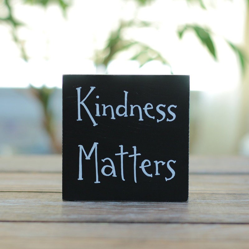 Kindness Sign - Etsy
