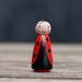 Ladybug Peg Doll Custom Peg Doll Ladybug Cake Topper - Etsy