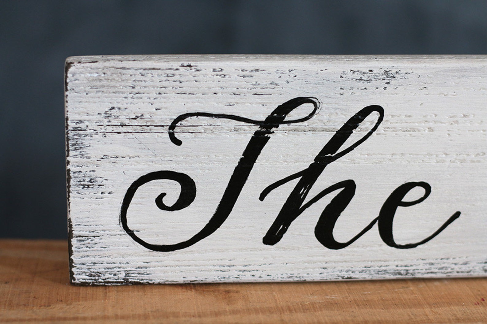 Rustic Bathroom Sign the Loo Hand-lettered Wooden Sign - Etsy