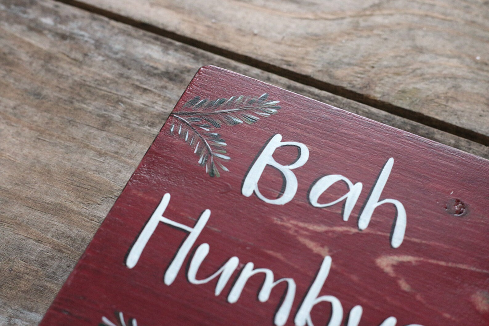 Bah Humbug Sign Christmas Shelf Sitter Sign Christmas Tiered - Etsy