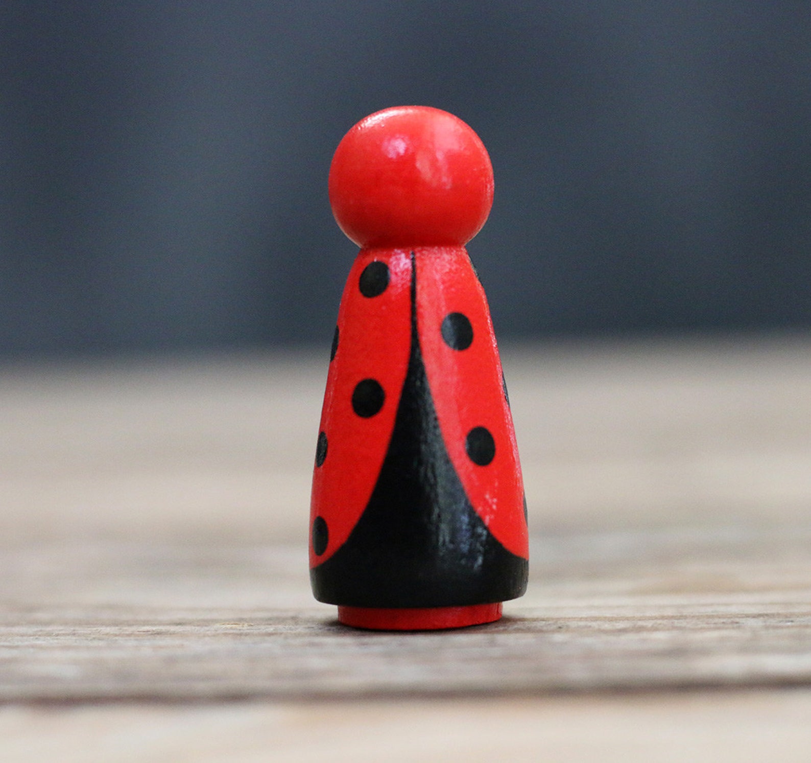 Ladybug Peg Doll Custom Peg Doll Ladybug Cake Topper - Etsy