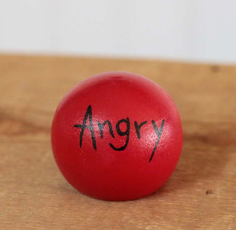 Emotion Peg Doll Anger Peg Doll Toy for Managing Emotions - Etsy