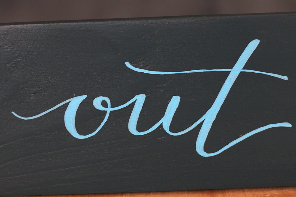 Out to Sea Sign Nautical Wall Decor Custom Wood Sign Rustic | Etsy